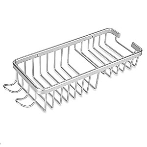 Mumusuki Aluminum Alloy Wall Mounted Storage Shelf Rack Bathroom Shower Organizer Soap Caddy for Bathroom,Toilet Storage