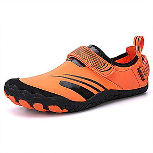 Unsex Water Sports Shoes Slip-on Quick Dry Aqua Swim Beach Shoes Lightweight Toe Protection Athletic Fashion Anti Slip Sneakers