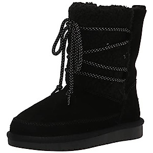 Koolaburra by UGG womens K Michon Short Boot, Black, Size 2