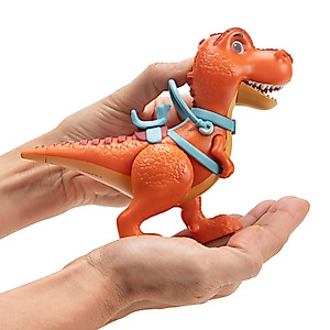 Dino Ranch Deluxe Dino 2-Pack - Features Biscuit, a 5-Inch Toy T-Rex, and Angus, a 4-Inch Toy Triceratops - Toys for Kids Featuring Your Favorite Pre-Westoric Ranchers