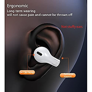 Universal, Bluetooth headset, bone conduction, painless, sports waterproof and sweatproof, not in the ear, HIFi sound quality, high-definition call noise reduction, no sound leakage, wireless headset