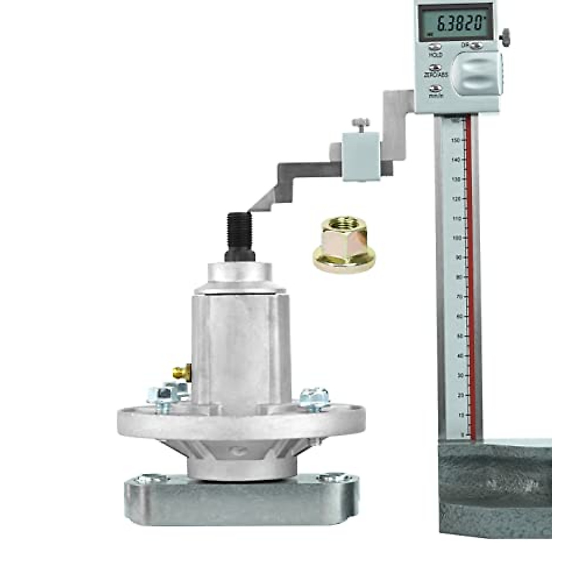 G.Times New Blade Spindle Assembly Replaces GY20050 GY20785 Oregon 82-356 Stens 285-093 L100, L107, L108, L110, L120, L130 with Mounting Bolt and Blade Mounting Bolt -M10, Mounting Holes are Threaded
