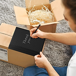 Metronic 100 Pack Bubble Mailer 6x10 Inch, Self-Seal Padded Envelopes, Waterproof Bubble Envelopes Cushioning Poly Bubble Mailer for Mailing, Shipping Small Business Supplies Valentine's Day Packaging