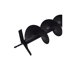 Auger Drill Bit for Planting Hole, 4" 6" 8" 10" 12" Bulb Bedding Digging Post Hole Planting Tool for 3/4" Shaft Auger