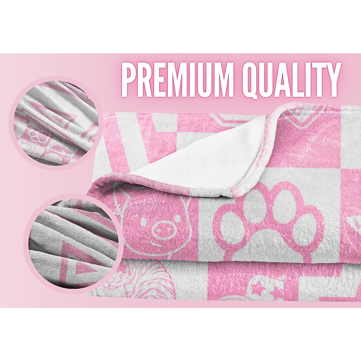 InnoBeta Preppy Throw Blanket, Personalized Initial Throw Blanket, Cute Throw, Cosmetic Bedding Stuff, Birthday Gift for Daughter, Preppy Things for Girls, E