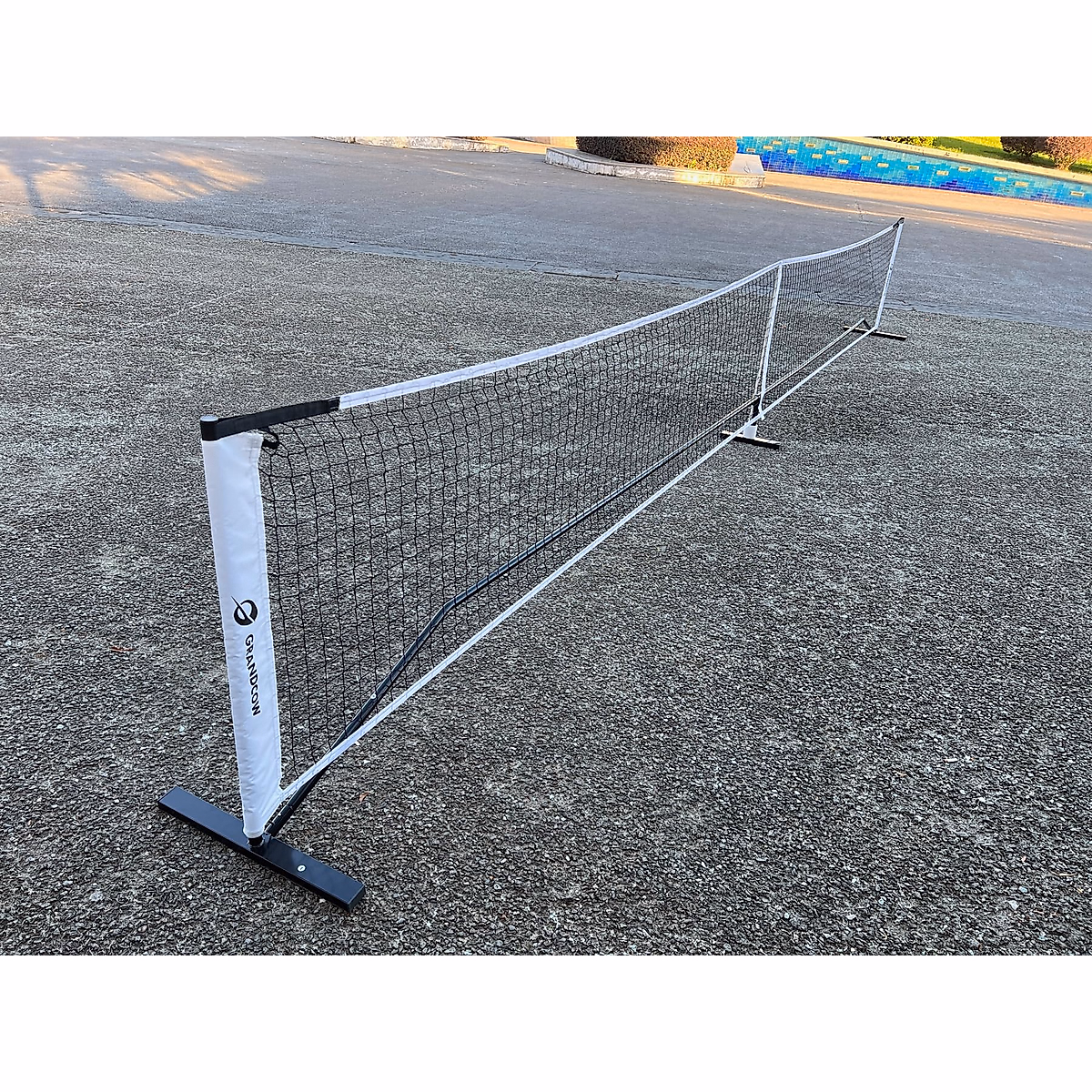 Pickleball Nets, 22 FT Regulation Size Portable Outdoor Picklenet Tennis Net with Carrying Bag for Driveway Backyards (22Ft)