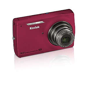 Kodak Easyshare M1093IS 10 MP Digital Camera with 3xOptical Image Stabilized Zoom (Red)
