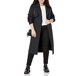 The Drop Women's Noa Trench Coat, Black, S