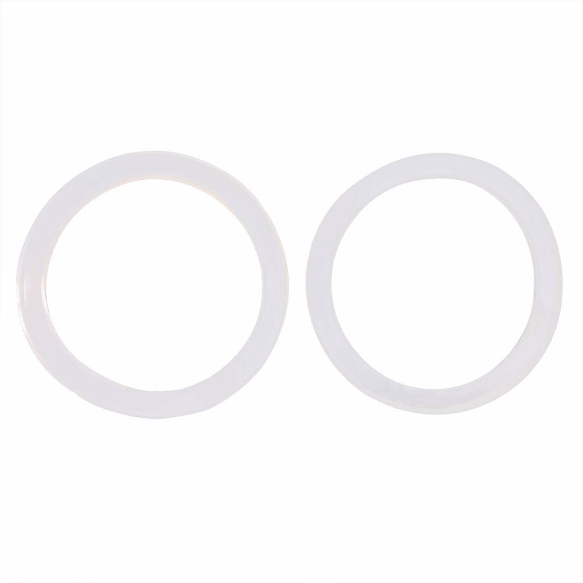 Honbay 12PCS Silicone Seal Rings Reusable Leak Proof Sealing Gaskets Replacement for Mason Jar Lids (Regular Mouth 70mm)