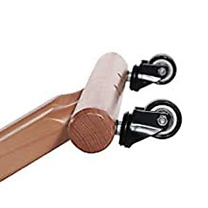 Master Massage Wooden Posture Kneeling Chair, Adjustable Stool for Home and Office -Cinamon