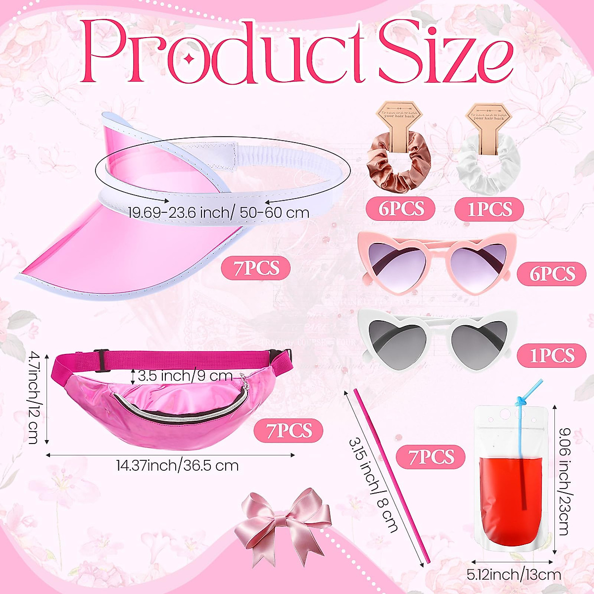 Cozypower 35 Pcs Beach Bachelorette Party Supplies Bachelorette Fanny Pack Bachelorette Sunglasses Sun Visor Hats Drink Pouches Beach Bachelorette Gifts Bridal Shower Party Supplies Wedding Favors