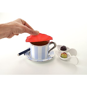 Charles Viancin Poppy Drink Cover Set/2