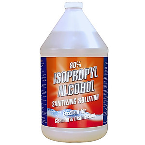Quality Chemical - Super Premium - Pure 80% Isopropyl Alcohol (IPA) - Made in The USA - Concentrated Isopropyl Alcohol 128 oz 1 Gallon (Pack of 1)