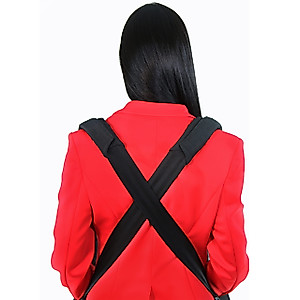 VitaliZEN Laptop Harness Extra Large & Comfortable 2021 Improved Design, Hands-Free Portable, Adjustable, Wearable Desk for up to 17” Laptops, Tablet, Notepad, MacBook, etc