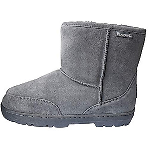BEARPAW Men's Patriot Snow Boot, Charcoal, 10.5 M US