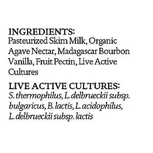 siggi’s® Icelandic Strained Nonfat Yogurt, Vanilla, 5.3 oz. Single Serve Cup – Thick, Protein-Rich Yogurt