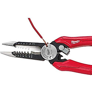 Milwaukee Electric Tool 48-22-3079 6-In-1 Combination Wire Pliers, 2.03 " x 7.75 " x 0.67"