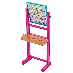 Barbie Careers Doll & Playset, Teacher Theme with Blonde Fashion Doll, 1 Brunette Toddler Doll, Furniture & Accessories