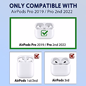 Lupct for AirPods Pro 2019/Pro 2 Case 2022 Cute Cartoon Silicone Fashion Food Design for Apple Air Pods Cover for Kids Girls Boys Shell Funny Fun Cool Unique Stylish Soft Protective Cases(Cutebottle)