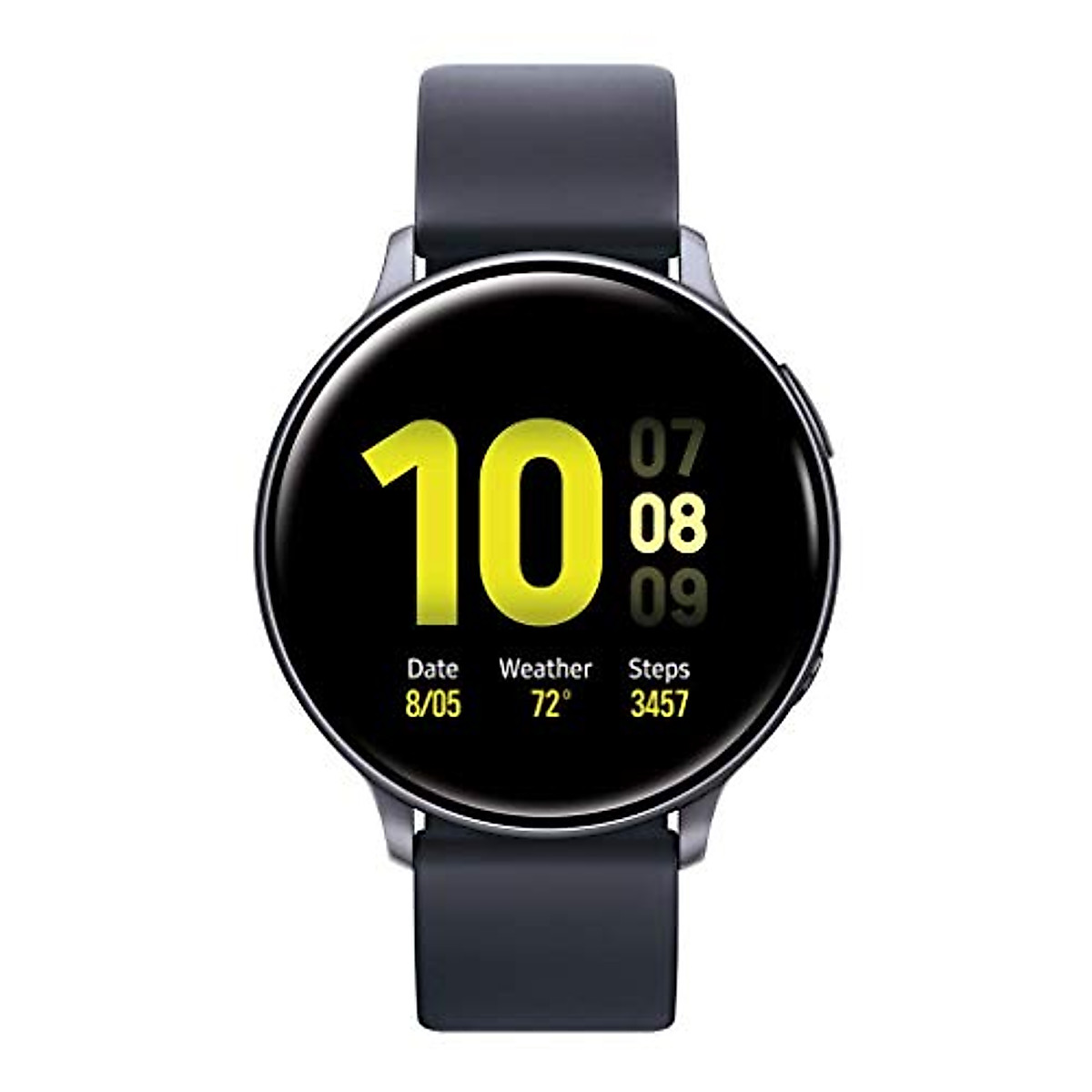 Samsung Galaxy Watch Active2 (44mm), Aqua Black, US Version (Renewed)