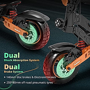 KUKIRIN G2 Max Electric Scooter with Seat, Powerful 1000W Motor, 35 MPH Max Speed, 50 Miles Range, 48V/20Ah Large Capacity Battery, Dual Brake Folding Fast e Scooter for Adult (G2max/1000W/20AH)