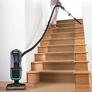 SHARK ZU51 Navigator Swivel Pro Pet Upright Vacuum with Self-Cleaning Brushroll, Green (Renewed)