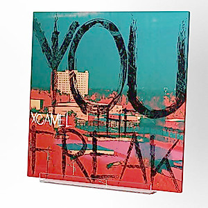 Hexsonhoma 7 Inch Clear Acrylic Record Shelf Set of 6, Record Wall Display, Vinyl Record Holder CD Rack, 6 Pack