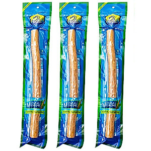 3 Pack of Sewak Siwak Meswak Miswak Sticks Stick Al Khair Natural Herbal Toothbrush Vacuum Sealed Natural Flavored Brush Tooth Toothbrush