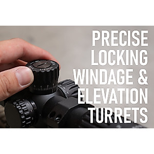 Monstrum Spectre 1-6x24 LPVO Rifle Scope | Black