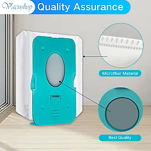 VACUSHOP Dust Bags Replacement for Samsung VCA-ADB95 BESPOKE Jet Cordless Stick Vacuum Accessories Parts 8pcs