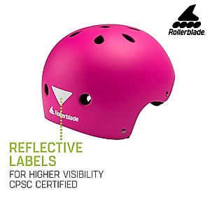 Rollerblade Kids RB JR Helmet, Pink