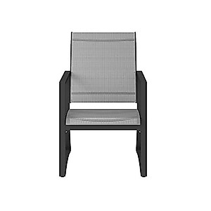 Cosco Outdoor Living Cosco Outdoor Furniture Dining Chairs, Light Gray