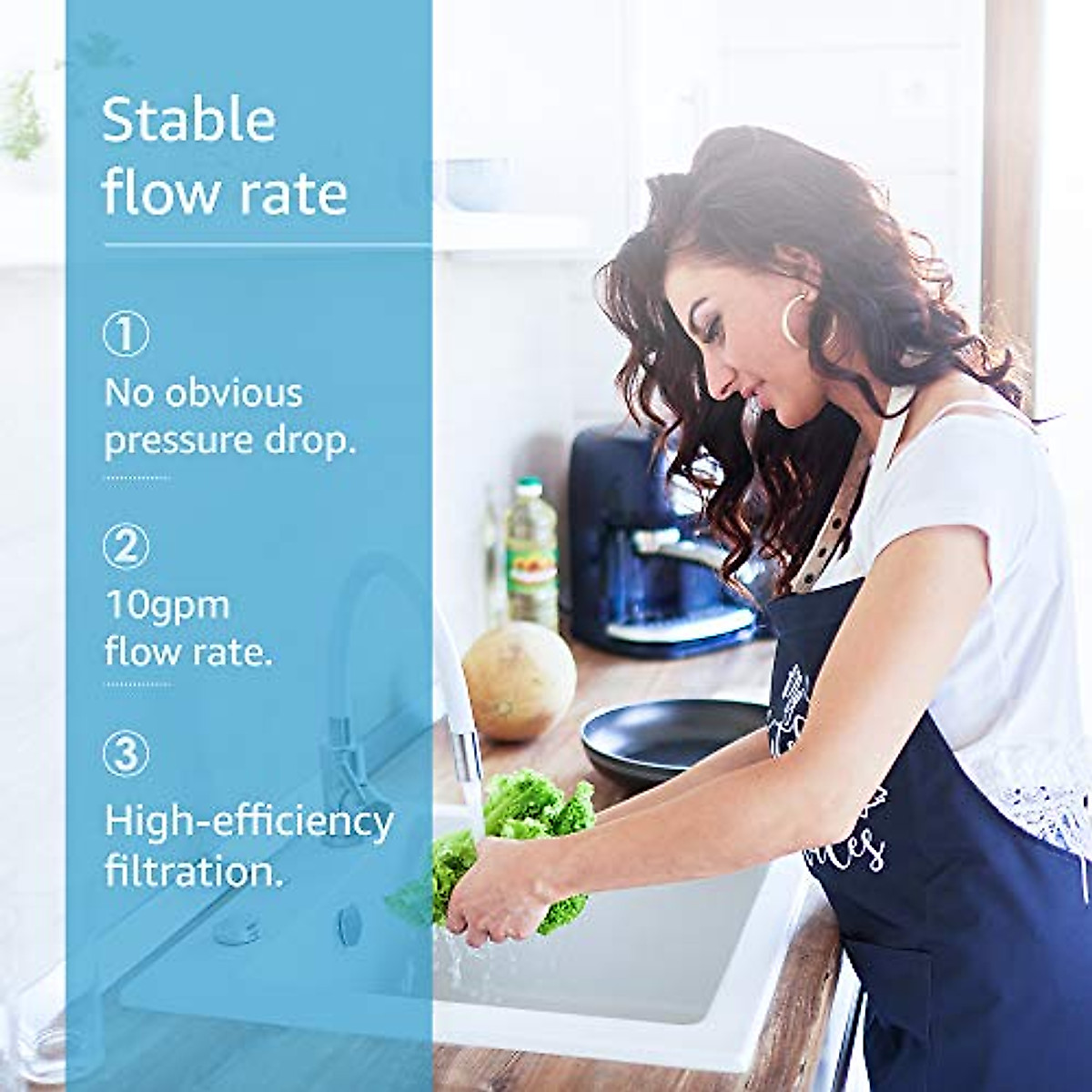 AQUACREST AP431 Replacement Cartridge for Aqua-Pure AP430SS, Whole House Scale Inhibitor Water Filter, Helps Prevent Scale Build Up On Hot Water Heaters and Boilers, Pack of 1