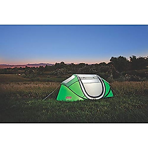 Coleman 2-Person Pop-Up Tent , Green/Grey