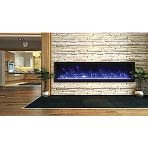Remii 65" Extra Slim Indoor or Outdoor Electric Fireplace
