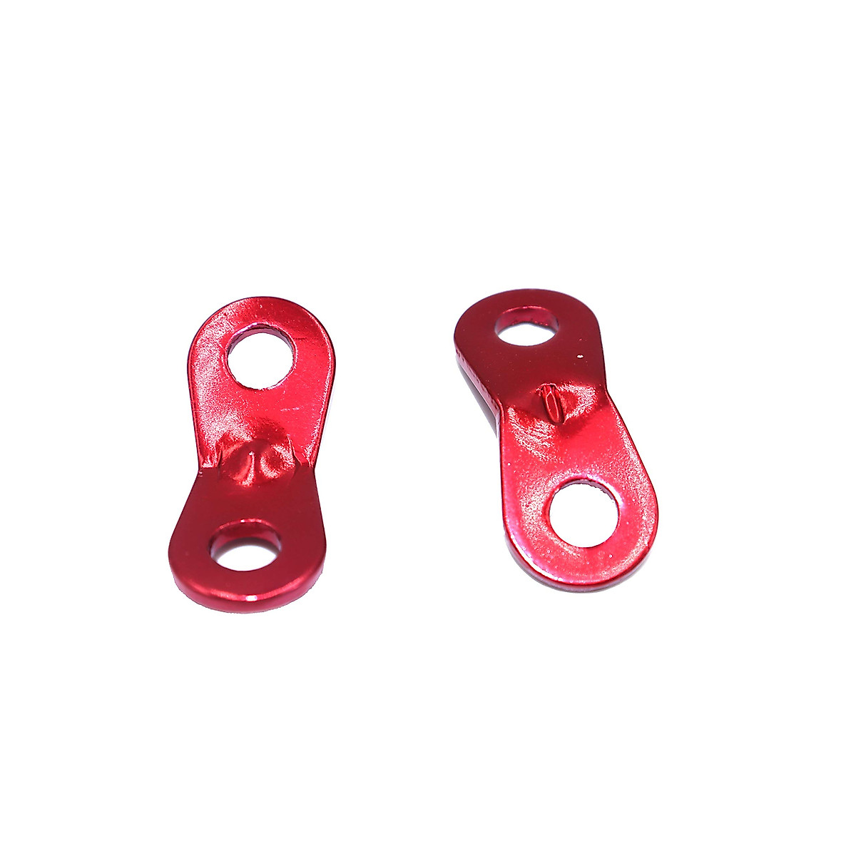 FGen 30pcs Outdoor Binocular Aluminum Umbrella Rope Buckle Tent Canopy Pull Rope Accessories Wind Rope Buckle Fixed Buckle Stop Adjustment Piece