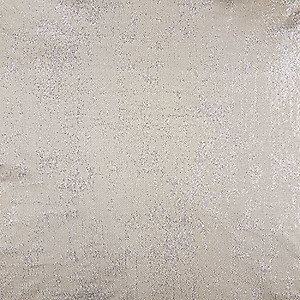 Amazon Brand – Rivet Modern Metallic Velvet Decorative Throw Pillow, Soft and Luxurious, 17" x 17", Silver