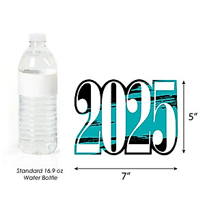 Big Dot of Happiness Teal Grad - Best is Yet to Come - 2023 Decorations DIY Turquoise Graduation Party Essentials - Set of 20