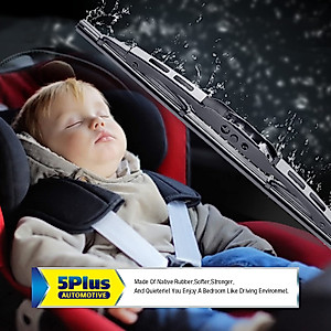 11" Rear Wiper Blade Replacement Generic filter for JEEP Liberty 2012-2008 /GMC 2018-2013 /Cadillac XT5 2021-2017 SRX 2016-2010 CTS 2014-2010 BACK Windshield Wiper Blade