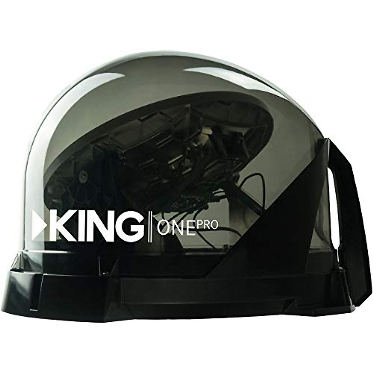 KING KOP4800 One Pro Premium Satellite TV Antenna - Works with Dish, DIRECTV, or Bell (Canada)