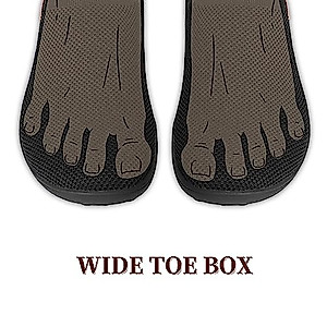 Mashand Womens Slip on Walking Shoes Wide Toe Box Comfortable Sneakers Minimalist Shoes