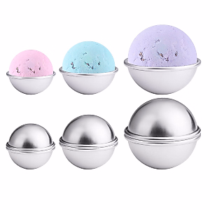 40PCS- Bath Bomb Mold Kit, 20 Set Soap Mold & Bath Bombs Press for DIY Making Supplies