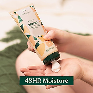 The Body Shop Almond Milk and Honey Body Lotion – Hydrating & Moisturizing Skincare for Dry and Sensitive Skin – Hypoallergenic – 6.7 oz