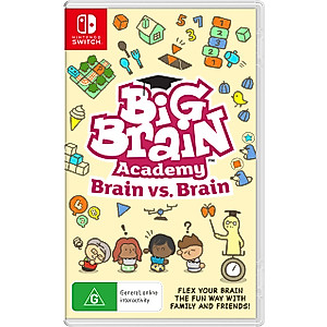 Big Brain Academy: Brain vs. Brain - Nintendo Switch (Australian Version)