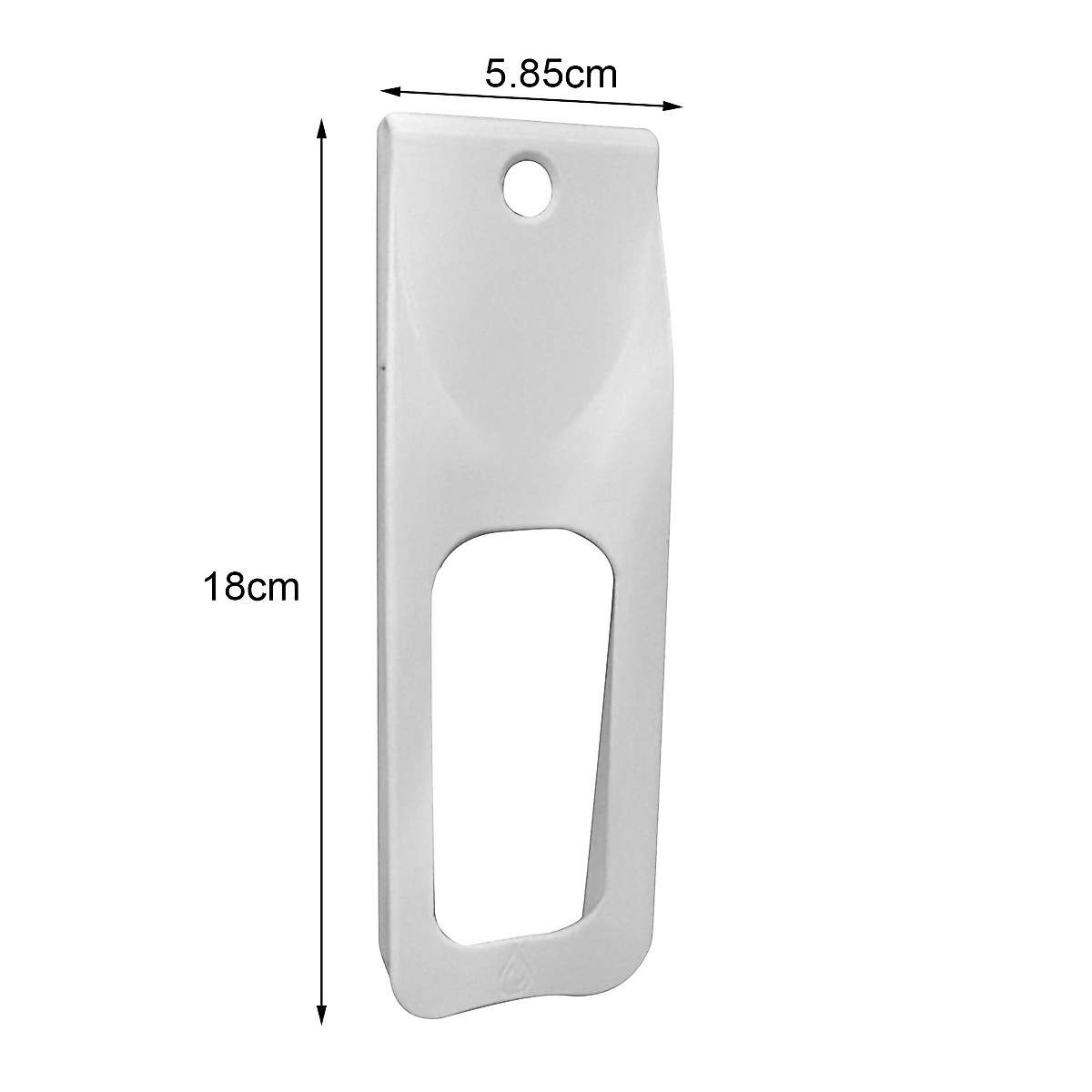 Zephylix Water Dispenser Lever for Refrigerator, Fridge Water Dispenser for Refrigerator Interior Fridge Water Button Pusher Adapter 7.09 * 2.3 * 1.04" White