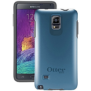 Otterbox Samsung Galaxy Note 4 Symmetry Series Case - Retail Packaging - Blue Print Ii