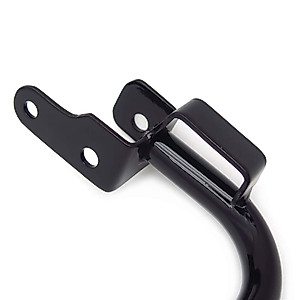 HTTMT- US-TGHD-SG04-BK2- US Front Saddlebag Bracket Guard Crash Bar Compatible With Harley Touring Road Glide FLH 14+
