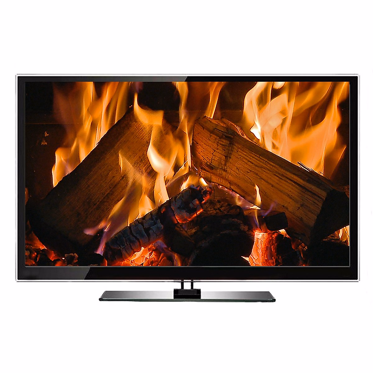 Fire Dvd - Fireplace XL - Extra Long Open Hearth Fires with Burning Wood Sounds