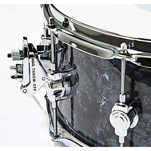 DW Performance Series Snare Drum - 6.5 Inches X 14 Inches Black Diamond FinishPly