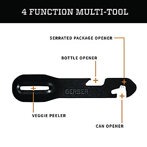 Gerber Gear ComplEAT Camping Utensils Cooking Tool Set, Silver